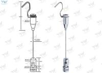 China Brass Material Adjustable Art Hanging Systems Adjustable Cable Gripper Hook for sale