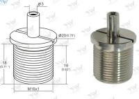 China Key Flange Cap Aircraft Cable Adjustable Fittings M 16 Thread Compliant Design for sale