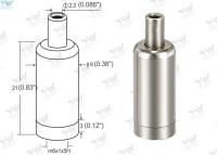 China Ø 9 MM Size Suspended Ceiling Hangers M6 Thread Side Exit For Light Hanging Kit for sale