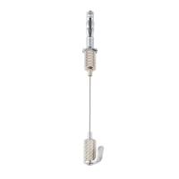 China Screw In Steel Wire Hanging System With 1.2mm 80mm Breaking Load for sale