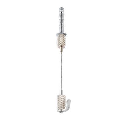 China Screw In Steel Wire Hanging System With 1.2mm 80mm Breaking Load for sale