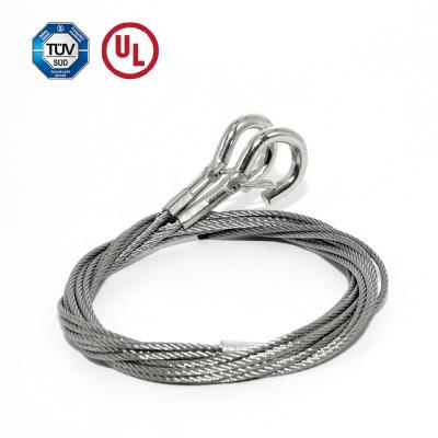 China Brass Adjustable Snap Hook Cable Gripper  Suspension Kit For Painting Hanging for sale