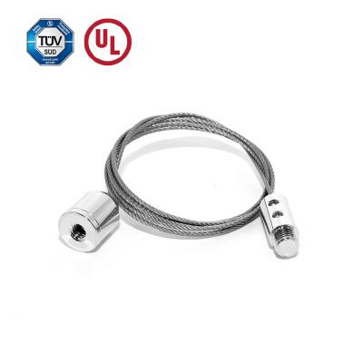 China Adjustable Cable Hanging System Cable Gripper With Male Screw for sale
