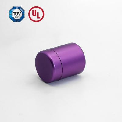 China Aluminum Purple Sign Standoff Adjustable For Acrylic Panel / Grass for sale