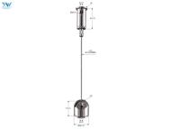 China Height Adjustable Wire Suspension Hanging Kit For Led Panel Lighting Brass Wire Gripper for sale