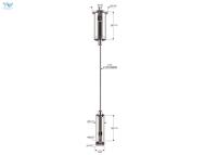 China Tool -  Free Easy Installation Wire Suspension Kit For LED Linear Lights for sale