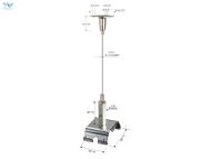 China Quick Fixing Installation Wire Suspension Systems With Clip CE RoHS Approved for sale
