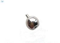 China Nickel Color Brass Material Spherical Ball Adjustable Cable Grippers To Suspend Shelves for sale