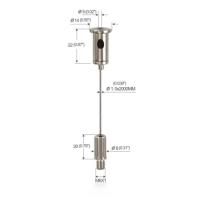 China Assembly Finishing Panel Wire Suspension Systems Adjustable YW86003 for sale