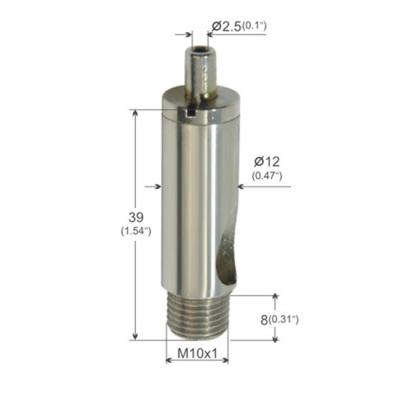 China M10 Male Thread 12x39mm Aircraft cable hangers For Lighting Fixture YW86056 for sale