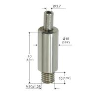 China M10*1.25 Male Thread Nickel Surface Cable Grippers For 1-3 Dia Wire YW86057 for sale