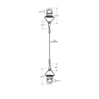 China Single Leg Ring Type Steel Wire Rope For Picture Hanging YW86530 for sale
