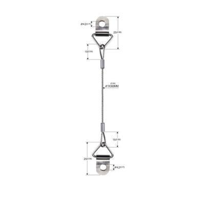 China Single Leg Ring Type Steel Wire Rope For Picture Hanging YW86530 for sale