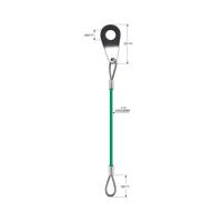 China 3mm Dia Plastic Covered Steel Wire Lifting Slings For Picture Hanging YW86531 for sale