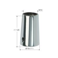 China Chrome Plated ∅18*28mm M10 Female Thread Artwork Hanging Systems YW86257 for sale