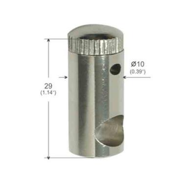China Nickel Surface Treatment Ceiling Cable Hanging System Coupler Hardware YW86267 for sale