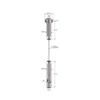 China Self Gripper Ceiling Hanging Kits Suspension System For Wine Cabinet YW86454 for sale