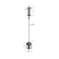 China 1.2mm Cable Swingable Self Gripper Ceiling Hanging Kits Suspension System YW86456 for sale
