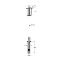 China Self Gripper Cable Hanging System Brass Material LED Linear Light Fitting YW86470 for sale