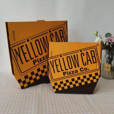 China Food factory price food grade kraft paper pizza box custom printing with logo for sale