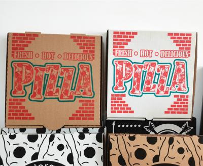 China Cheap high quality whole custom made disposable pizza box for pizza box packaging for sale