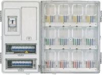 China 12 Positions Transparent External Electric Meter Box Mcb Flame Resistant for sale
