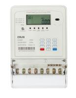China Three Phase Prepaid Electricity Meters , Plc Rf Commercial Electric Meter for sale
