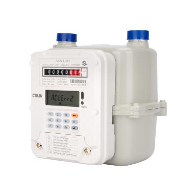 China LoRa Hybrid G1.6 G2.5 G4 Wireless Prepaid Gas Meter for sale