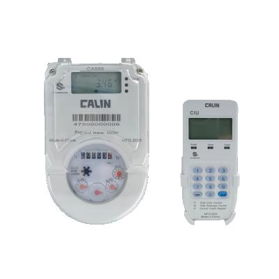 China RF Communication High Accuracy Prepaid Water Meter with AMI/AMR System split design for sale