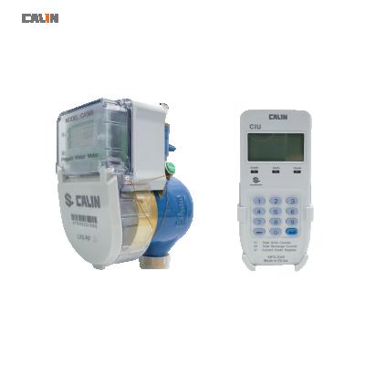 China Angola Revenue Protection Wireless Remote STS Prepaid Water Meter Easy to handle for sale