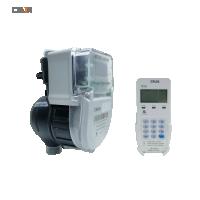 China Tanzania Multi-jet STS Class C Accuracy Dry Type Prepaid Water Meter with CIU RF Commuication for sale