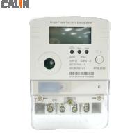 China Single Phase 2 Wire STS Prepaid Meters Emergency Credit Prapayment Enery Meter for sale