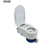 China Multi Jet Brass Body Prepaid Water Flow Meter LCD Display Smart RFID Card for sale