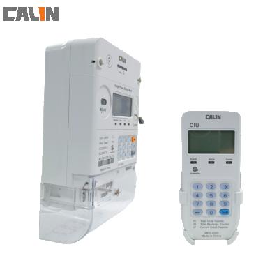 China Footprint  Private Wireless Electricity Meter with CIU UIU , STS Prepaid Meters for sale