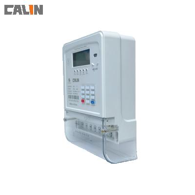 China Optical RS485 3 Phase Electric Meter 10mm Cable STS Prepayment Meter Keypad Based for sale