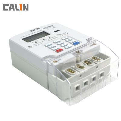 China Monophase STS Prepaid Meters , Build - In Load Swtich Electricity Smart Prepayment Meter for sale