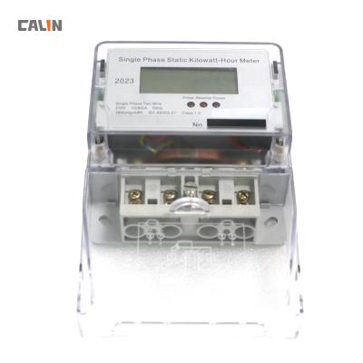 China Load Switch Single Phase Electric Meter , Prepayment Electricity Meters for sale