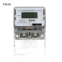 China Compact Mini Single Phase Electric Meter Extended Terminal Cover Killowatt Meter for sale