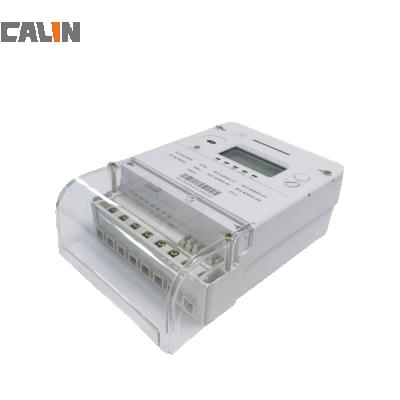 China 10mm Cable  STS Prepayment Meter Class 1S Accuracy Kilowatt Hour Meter 3 Phase for sale