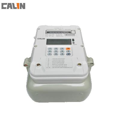 China Compliant Contactless Prepaid Gas Meter With Lcd Display , Lightweight for sale