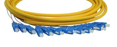 China Fiber Optic Pigtail SC/LC/FC/ST Connector SC UPC Singlemode Multimode for sale