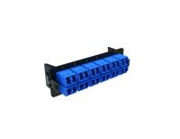 China LC SC MPO 40G Fiber Optic Patch Panel Ceramic Sleeve Material for sale