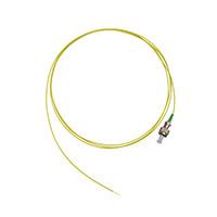 China 9/125um Optical FC AP Pigtail Simplex PVC LSZH Jacket IEC-61754 for sale
