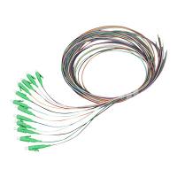China 12 Colors Lc Apc Pigtail Fiber Cable For Communication Rooms for sale