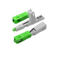 China SC-UPC Or SC-APC Single Mode Fiber Optic Fast Connector Ftth Use RoHS Listed for sale