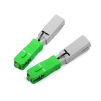 China SC-UPC Or SC-APC Single Mode Fiber Optic Fast Connector Ftth Use RoHS Listed for sale
