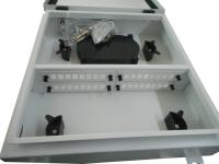 China RoHS 12C 24C Fiber Termination Cabinet , ODF Optical Network Terminal Box for sale