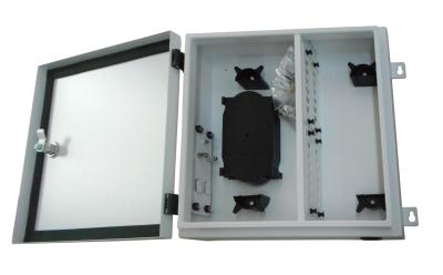 China RoHS 12C 24C Fiber Termination Cabinet , ODF Optical Network Terminal Box for sale