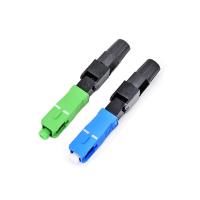 China Mechanical SM Single Mode Fiber Connectors , FTTH Optical Cable Connector for sale