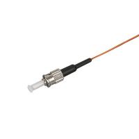 China Orange OM1/OM2 Fiber Optic Pigtail Splicing , Multimode St Pigtails for sale